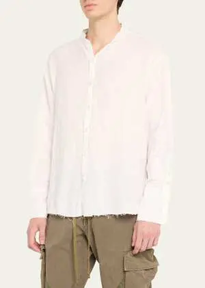 GREG LAUREN Linen Studio Shirt