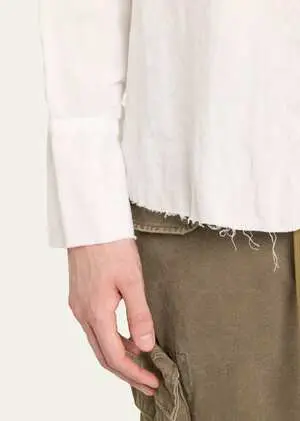 GREG LAUREN Linen Studio Shirt