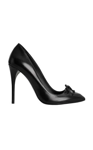 Alaïa Bow-detailed Leather Pumps