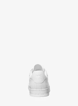 Michael Kors Keating Leather Sneaker In Size By