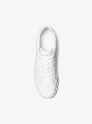 Michael Kors Keating Leather Sneaker In Size By
