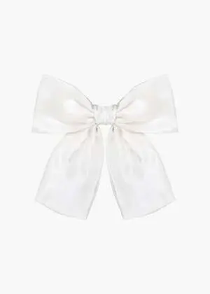 JENNIFER BEHR Jennifer Behr Tilly Bow Barrette Cream
