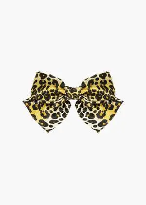 JENNIFER BEHR Jennifer Behr Tilly Bow Barrette Tilly Bow Barrette -- Leopard