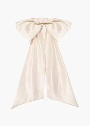 JENNIFER BEHR Jennifer Behr Leander Bow Barrette Cream