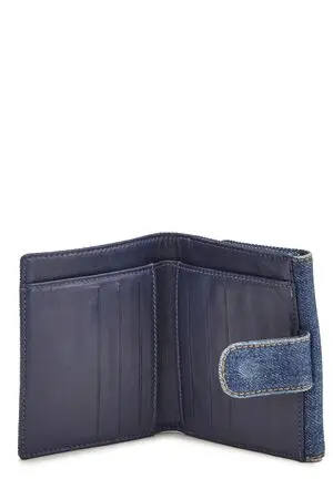 Chanel Denim 'cc' Wallet