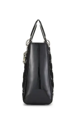 Dior Cannage Patent Leather Lady
