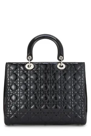 Dior Cannage Patent Leather Lady