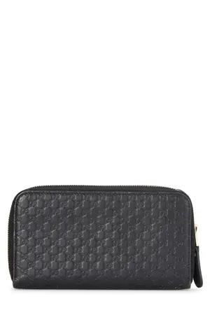 Gucci Microguccissima Leather Zip Around Wallet