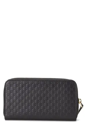 Gucci Microguccissima Leather Zip Around Wallet