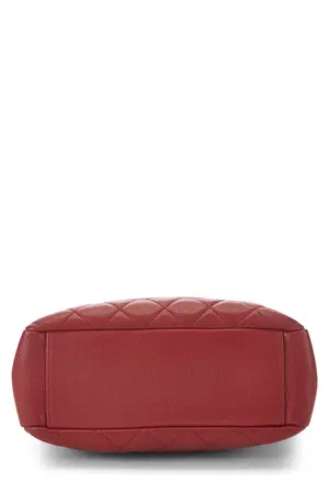 Chanel Quilted Caviar Shopping Tote