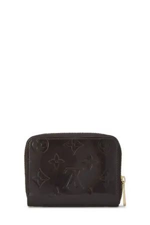 LOUIS VUITTON Amarante Monogram Vernis Zippy Coin Purse - Purple