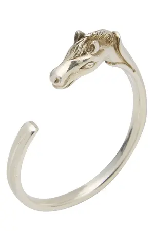Hermès Galop Cuff Bracelet - Silver