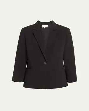 Vince Shrunken Blazer - Black