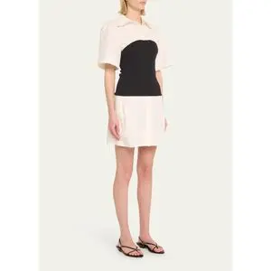Anna Quan Kali Combo Mini Shirtdress