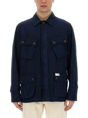 FAY Cotton Jacket - Blue