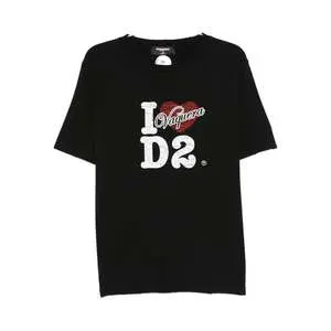 Dsquared2 Graphic Print Top - Multicolor