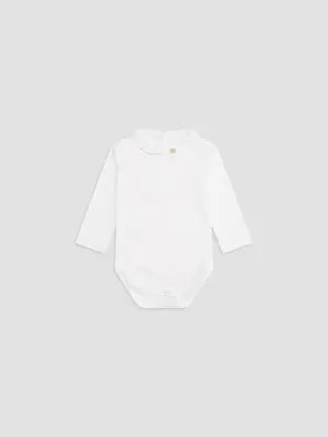 MARIE-CHANTAL Baby's Home Sweet Home Collared Bodysuit