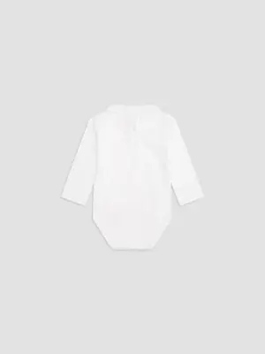 MARIE-CHANTAL Baby's Home Sweet Home Collared Bodysuit