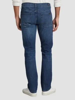 7 For All Mankind Stretch Straight-leg Jeans