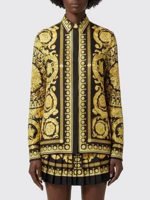Versace Print Shirt - Black