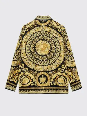 Versace Print Shirt - Black