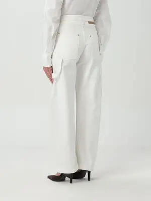 Stella McCartney Paneled Jeans - White