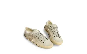 GOLDEN GOOSE Super-star Lace Up Sneakers - Ice/white