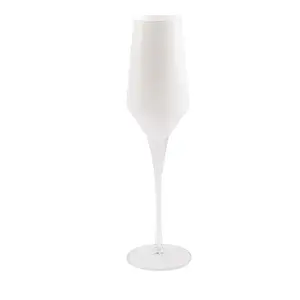 VIETRI Contessa Champagne Glass - White
