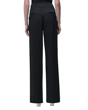 Simkhai Kyra Wide Leg Trousers - Black