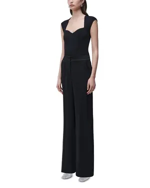 Simkhai Kyra Wide Leg Trousers - Black
