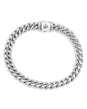 Lagos Sterling Anthem Curb Chain Link Bracelet - Silver