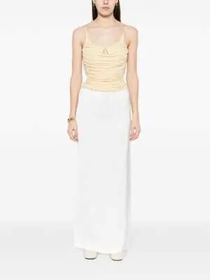 Fabiana Filippi Duchess-satin Maxi Skirt