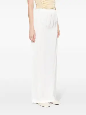 Fabiana Filippi Duchess-satin Maxi Skirt