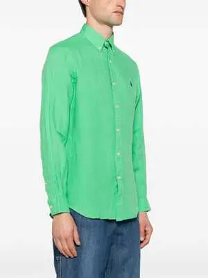 Polo Ralph Lauren Polo Pony Linen Shirt - Green