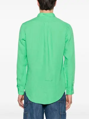 Polo Ralph Lauren Polo Pony Linen Shirt - Green