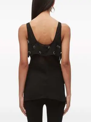 3.1 Phillip Lim Gemstone-embellished Silk Tank Top
