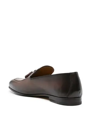 DOUCAL'S Tassel Detail Loafers - Brown