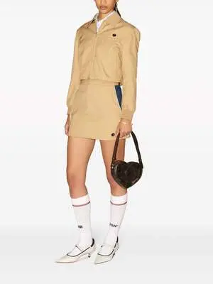 AMBUSH Heart Leather Shoulder Bag