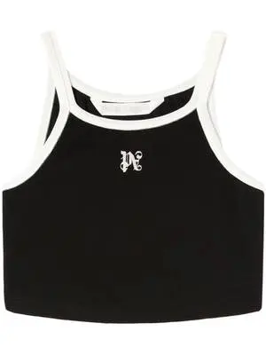 Palm Angels Cropped Camis Tanks For Women