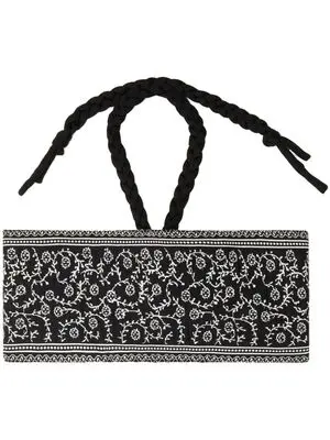 Alanui Scent Of Incense Bra - Black
