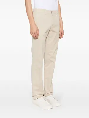 Incotex Mid-rise Straight-leg Trousers - Neutrals