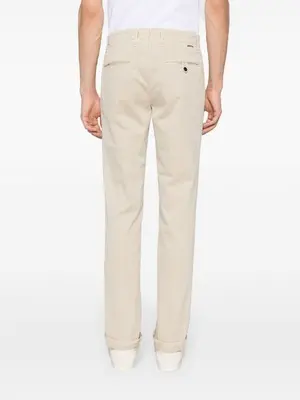 Incotex Mid-rise Straight-leg Trousers - Neutrals