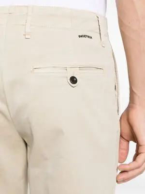 Incotex Mid-rise Straight-leg Trousers - Neutrals
