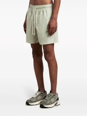 Palm Angels Logo-embroidered Swim Shorts