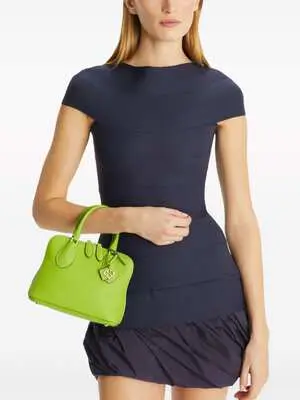 Tory Burch Mini Swing Leather Satchel - Green