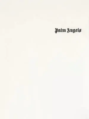 Palm Angels Logo-embroidered T-shirt
