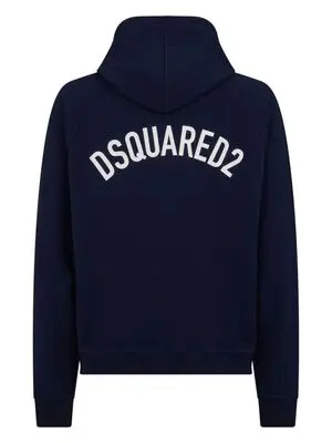 Dsquared2 Panelled Logo-print Hoodie