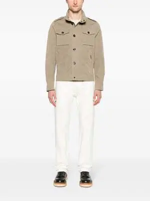 MOORER Baraldi-s1 Cotton Jacket - Neutrals