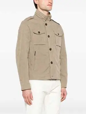 MOORER Baraldi-s1 Cotton Jacket - Neutrals