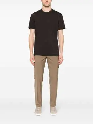JAMES PERSE Crew-neck Cotton T-shirt - Grey